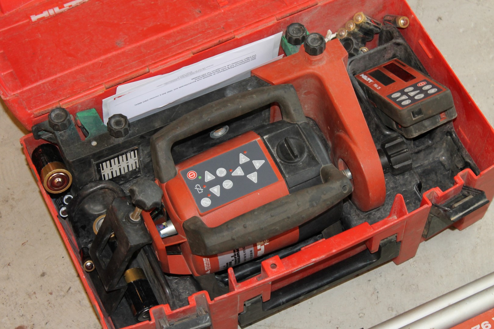 241545 Rotationslaser Hilti PR25 | PS Onlineauktioner